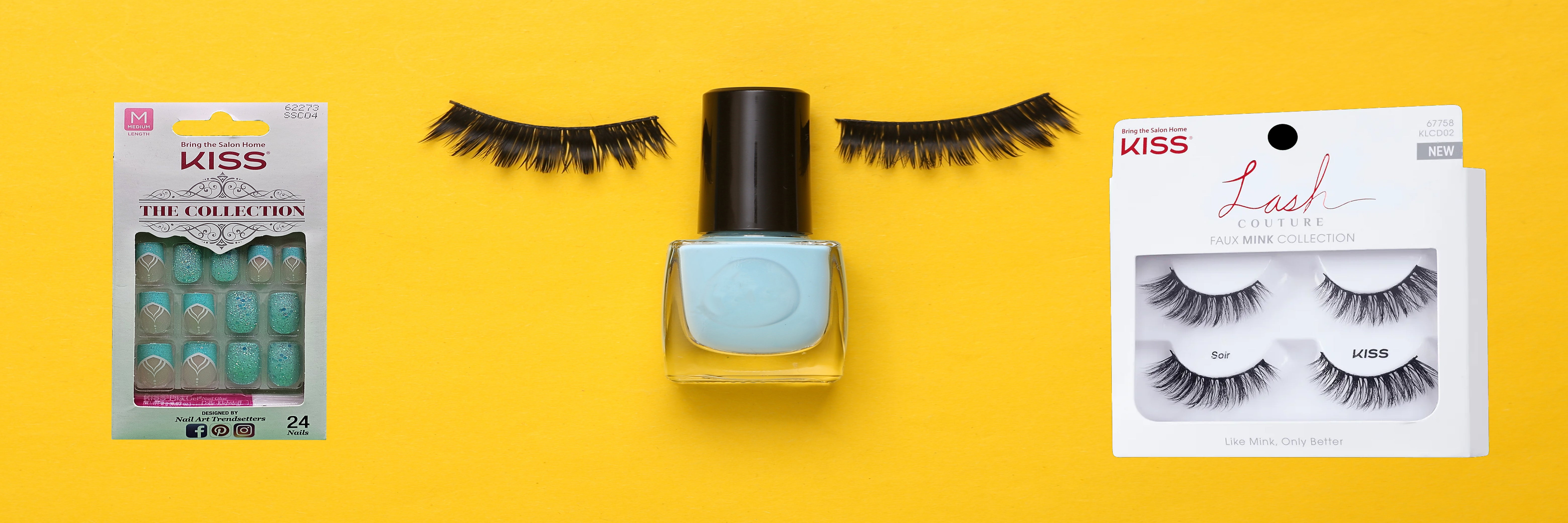 Nails & Eyelashes - Kiss Nails and eyelashes for all ages – HarvestGiftShop.com