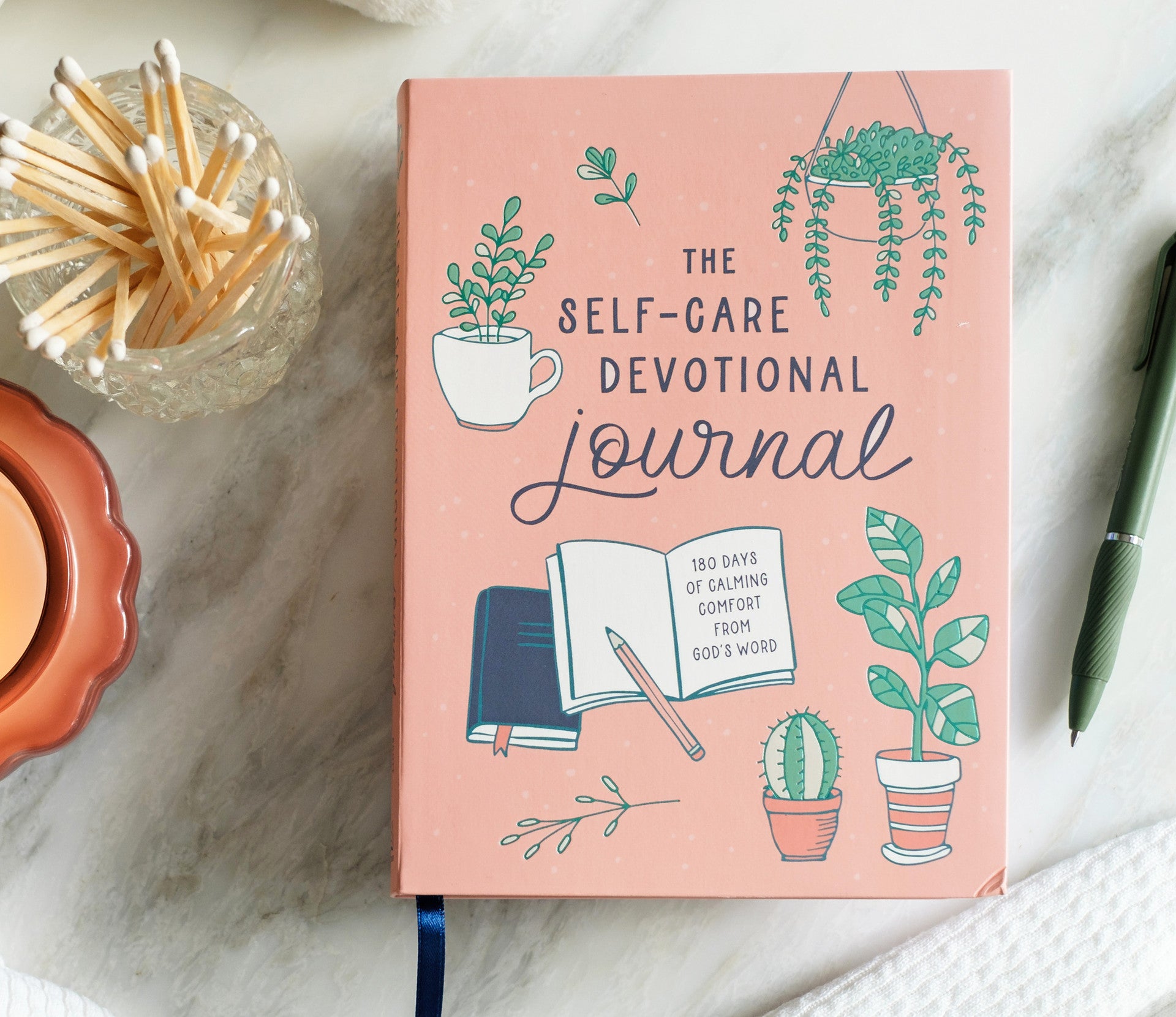 The Self-Care Devotional Journal: 180 Days of Calming Comfort from God ...